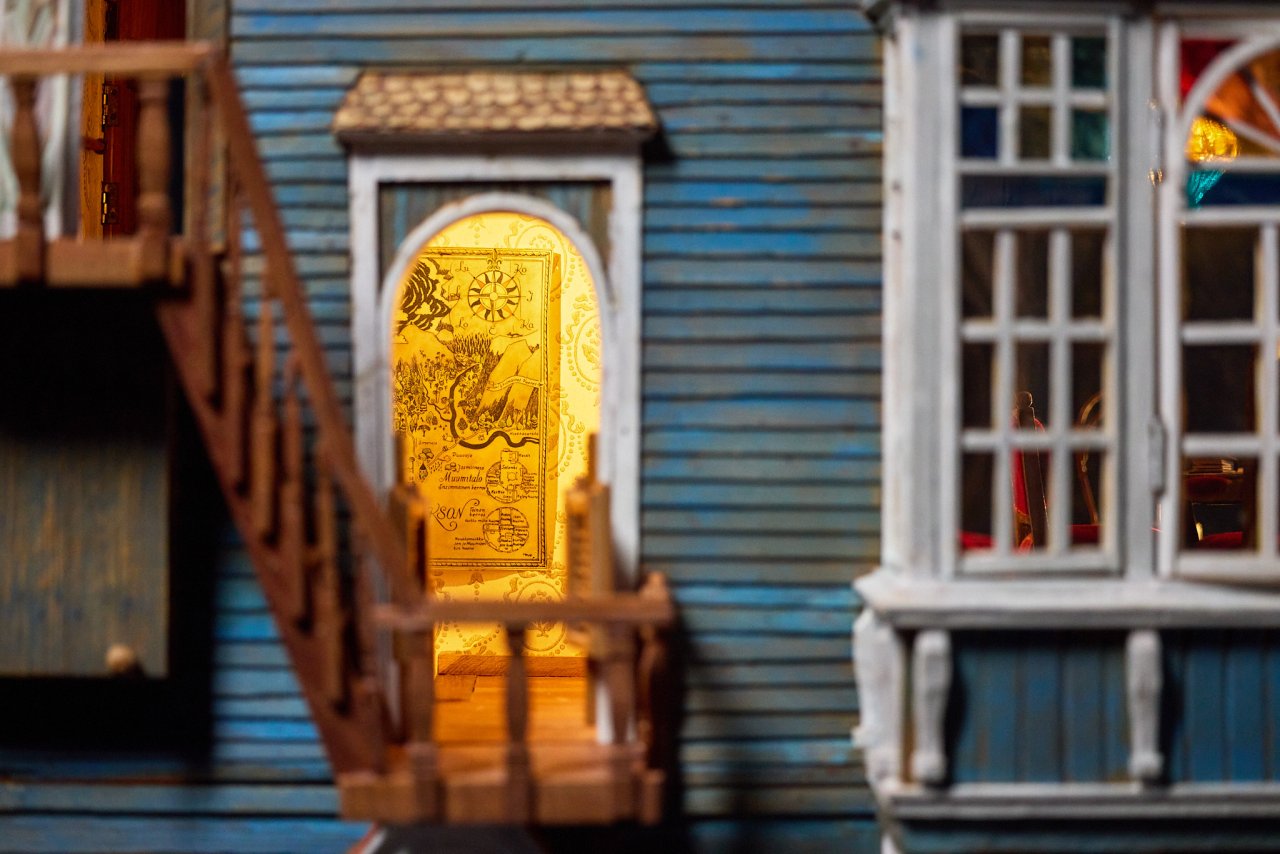 Så byggdes Muminhuset på Muminmuseet i Tammerfors