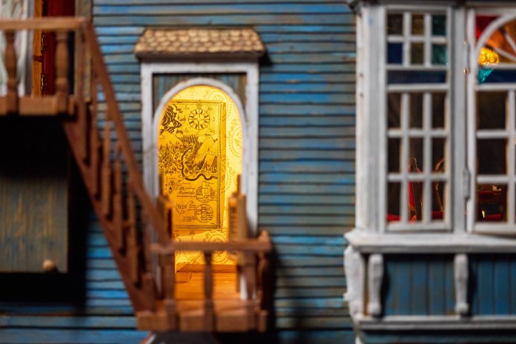 Making of the Moominhouse at the Moomin Museum in Tampere