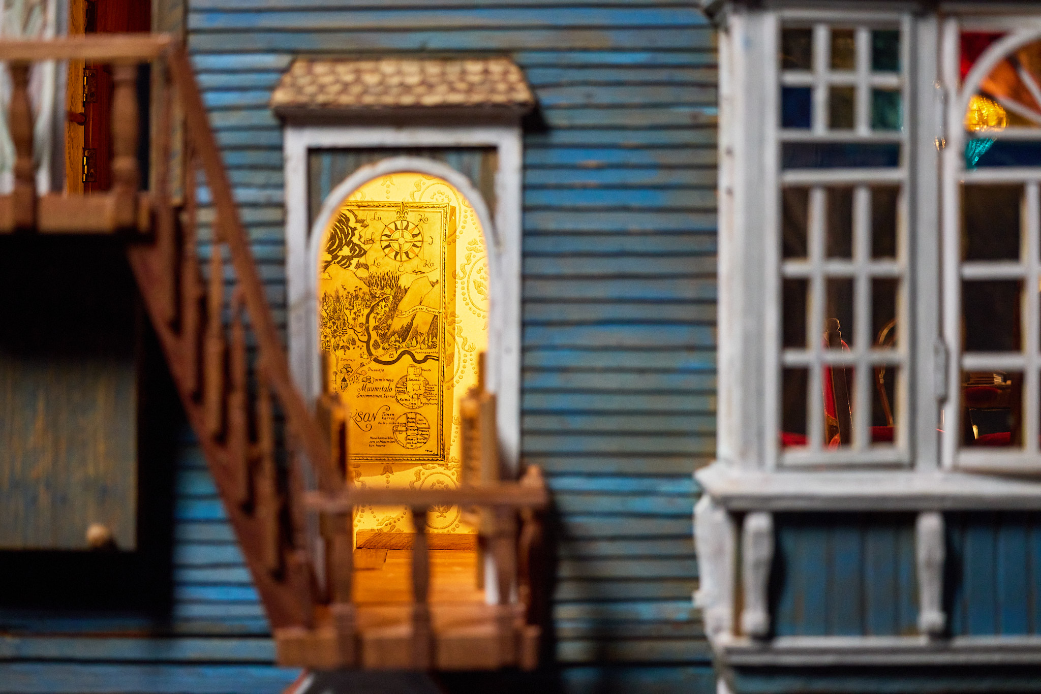 Så byggdes Muminhuset på Muminmuseet i Tammerfors