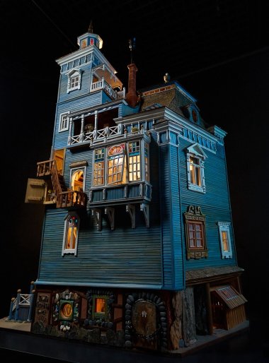 Making of the Moominhouse at the Moomin Museum in Tampere