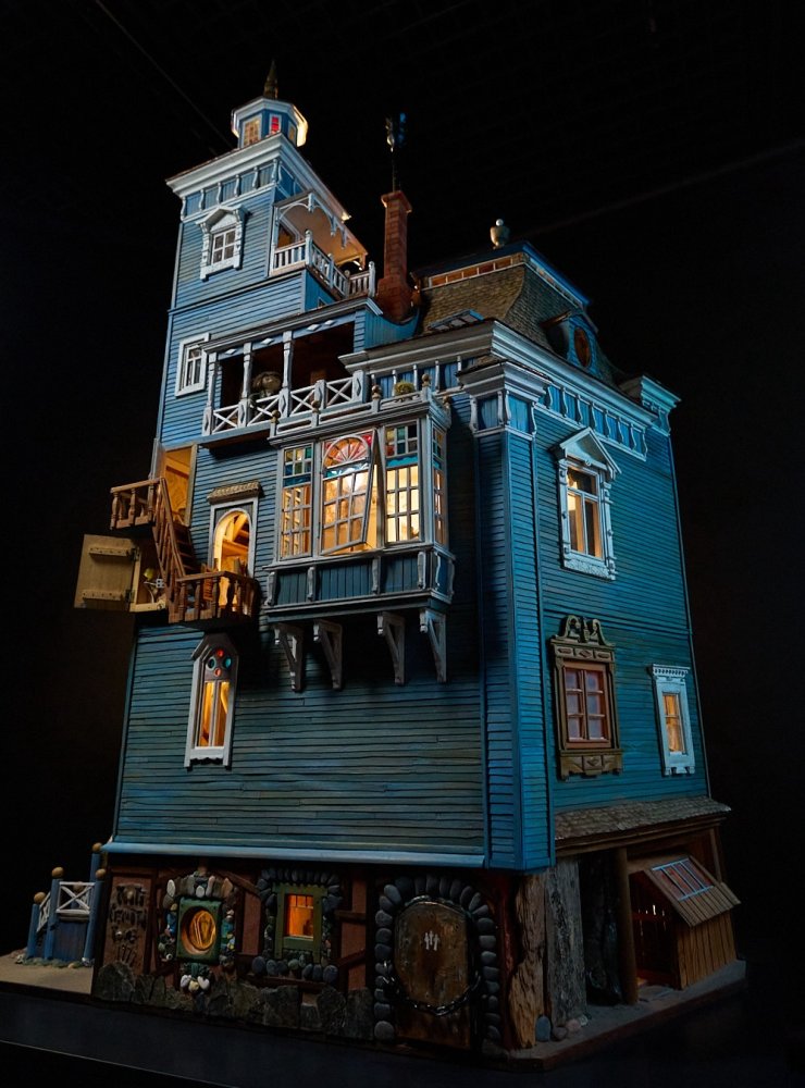 Så byggdes Muminhuset på Muminmuseet i Tammerfors