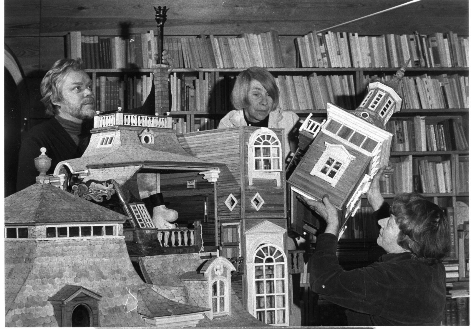 Making of the Moominhouse at the Moomin Museum in Tampere