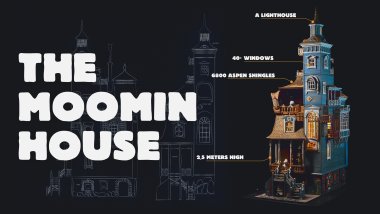 Making of the Moominhouse at the Moomin Museum in Tampere