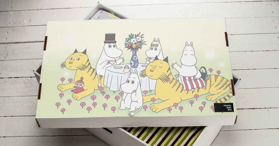 The Moomin edition Finnish Baby Box! - Muumit