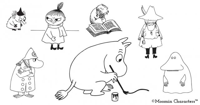 Tove Jansson drawing style evolution: find out how Moomins changed