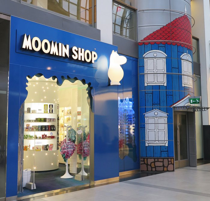 Viralliset Muumi-kaupat ympäri maailmaa - Muumit