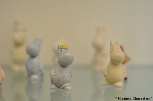 Ceramic Moomin figures from the 50s - Moomin