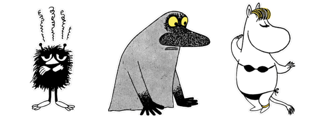 Moomin Stickers: Try the super cute Moomijis with our official app
