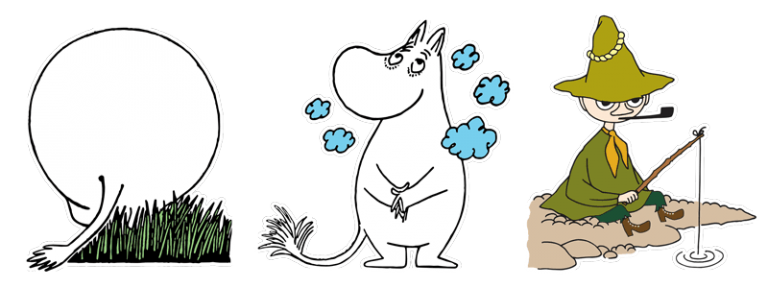 Moomin Stickers: Try the super cute Moomijis with our official app
