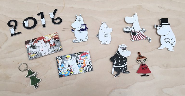 Wooden Moomins magnets and other products by Aprilmai - Moomin
