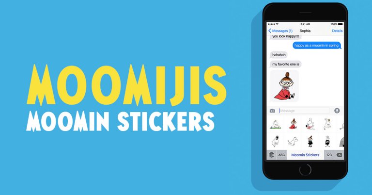 Say it with a Moomin with the new Moomin emojis - Moomin