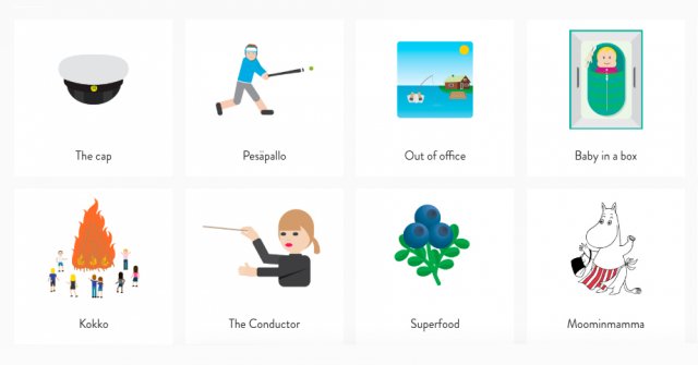 The Finland emoji summer edition features Moominmamma - Moomin