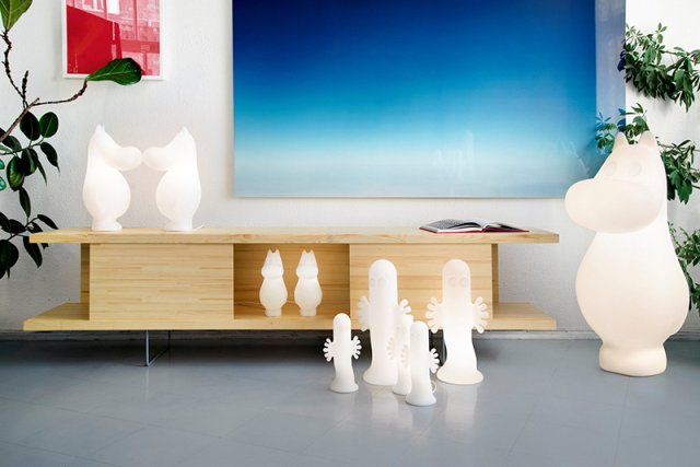 Moomin lights made in Finland - Moomin