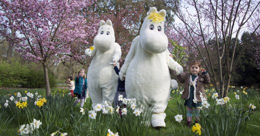 Moomin around the world: Moomin-themed Easter festival at Kew Gardens ...