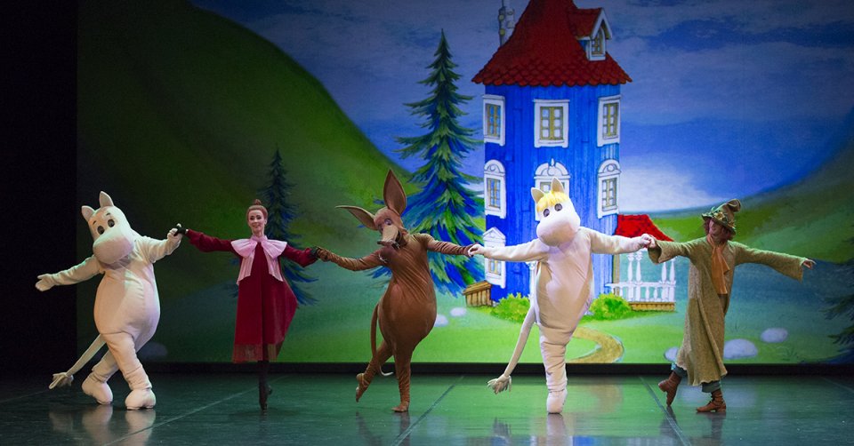 Moomin ballet based on Tove Jansson's Finn Family Moomintroll