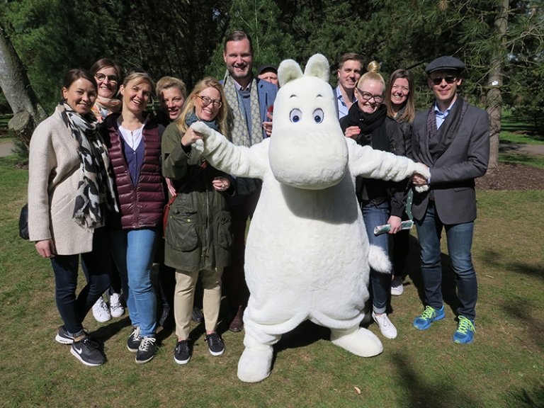 Moomin around the world: Moomin-themed Easter festival at Kew Gardens ...