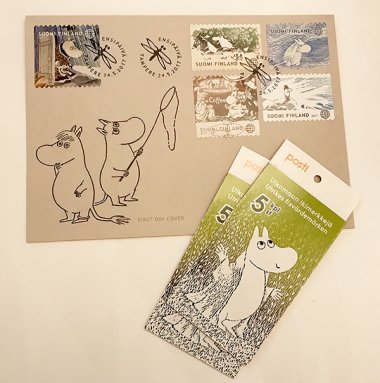 New Moomin stamps released today! - Moomin