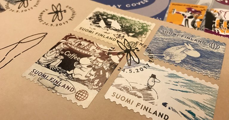 New Moomin stamps released today! - Moomin