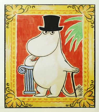 Rare Moomin painting by Tove Jansson: discover the hidden history