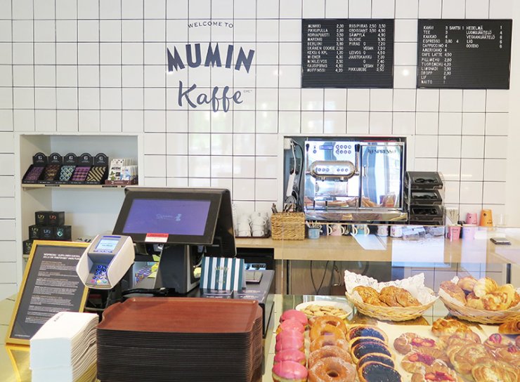Mumin Kaffe is a chain of Moomin-themed cafés all around Helsinki