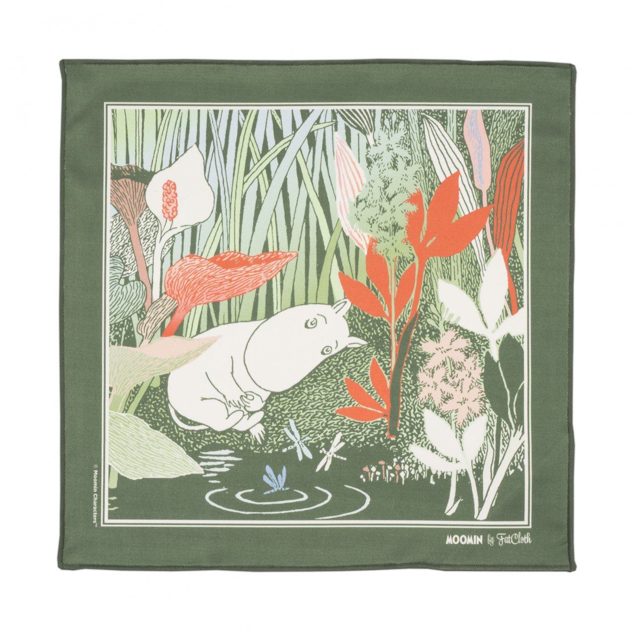Moomin by FatCloth - pocket squares with original Moomin artwork