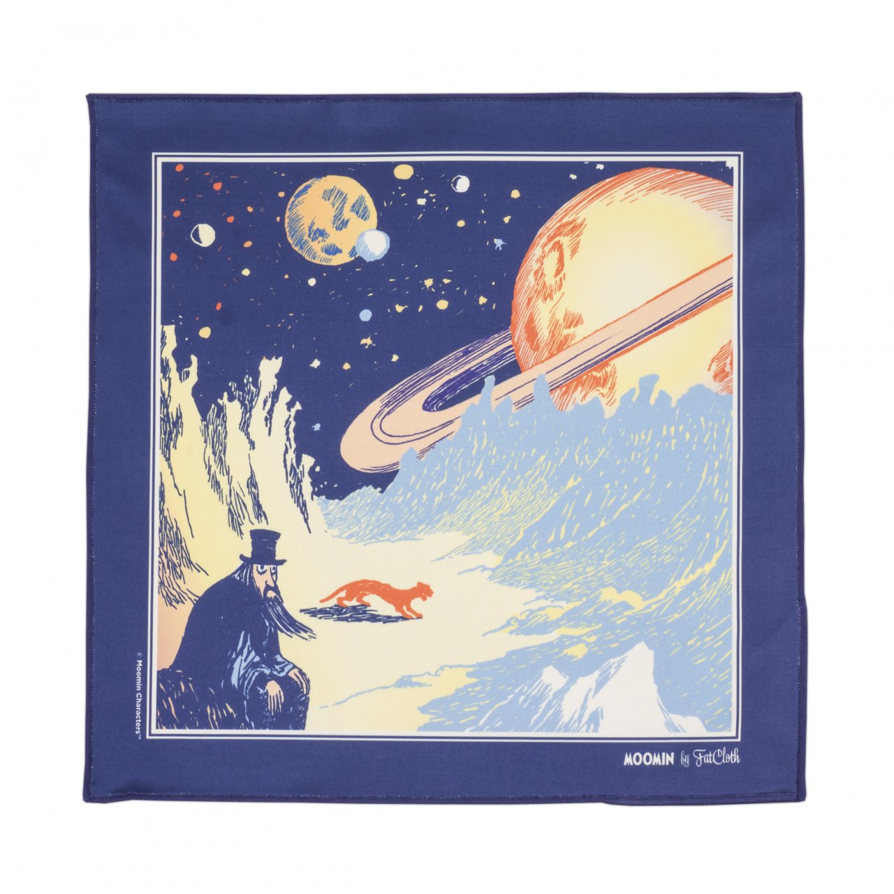 Moomin by FatCloth - pocket squares with original Moomin artwork