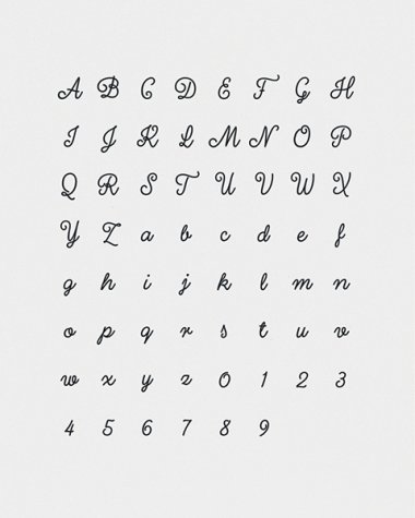 Tove Script - the Moomin font mirrors Tove Jansson's handwriting - Moomin