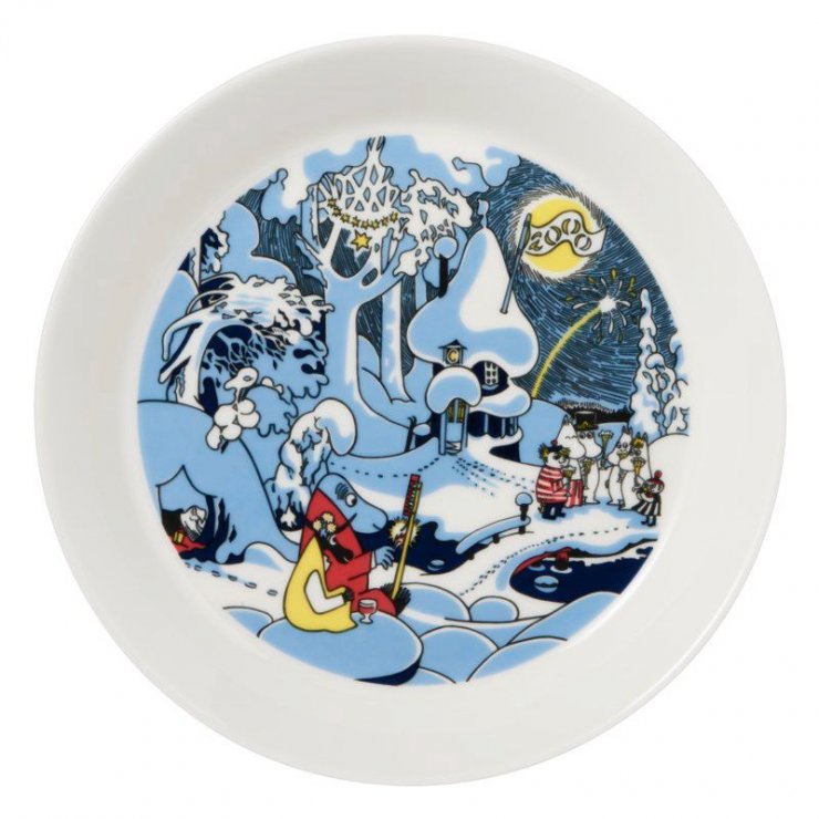 Moomin Collector’s plates 2018 – Rose & Millennium - Moomin