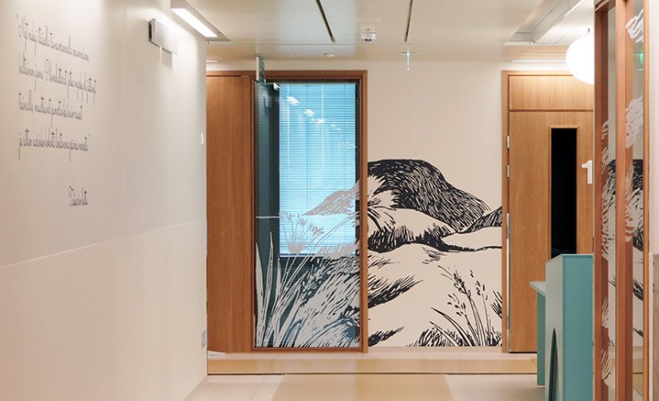 Moomin Children's hospital in Finland: supporting healing for children