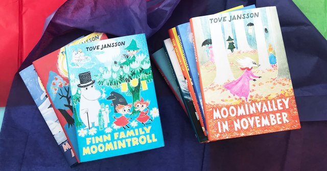 The complete set of Moomin novels restored to original designs