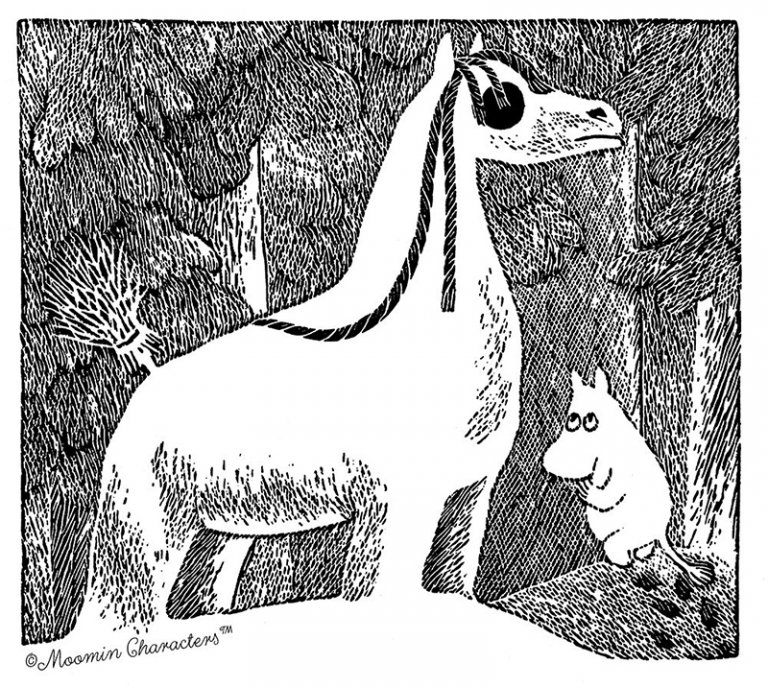 Visit the Moomin ice sculpture exhibit in Leppävirta