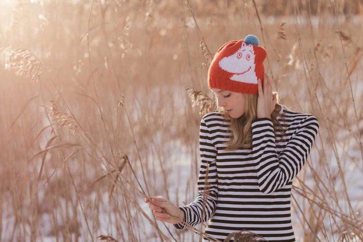 Moomin knitting with Novita - patterns, yarn and knitting books
