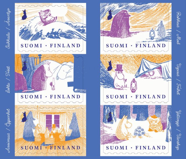 New Moomin stamp collection themed "Advice for a good life" to be ...
