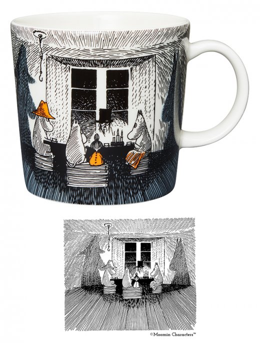 The first Moomin art mug displays Tove Jansson’s art in a new form ...