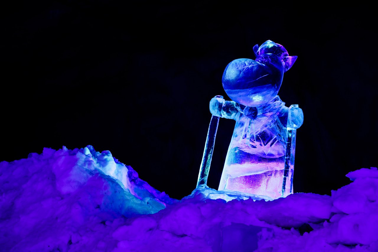 Coming to Finland? You should visit the Moomin ice sculpture exhibition
