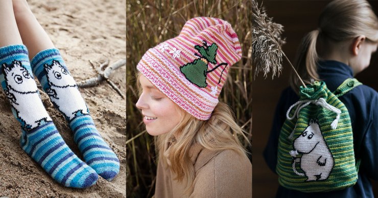 The new Novita x Moomin yarn inspired by Moomin characters is here!