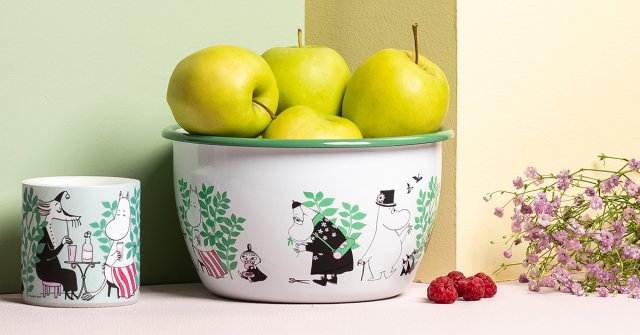 The 2021 Moomin novelties by Muurla bring sunshine to your kitchen