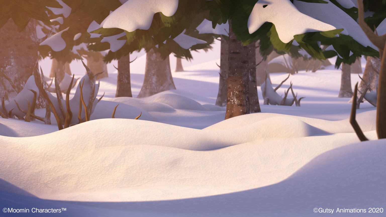 Moominvalley backgrounds: download yours for your next video call