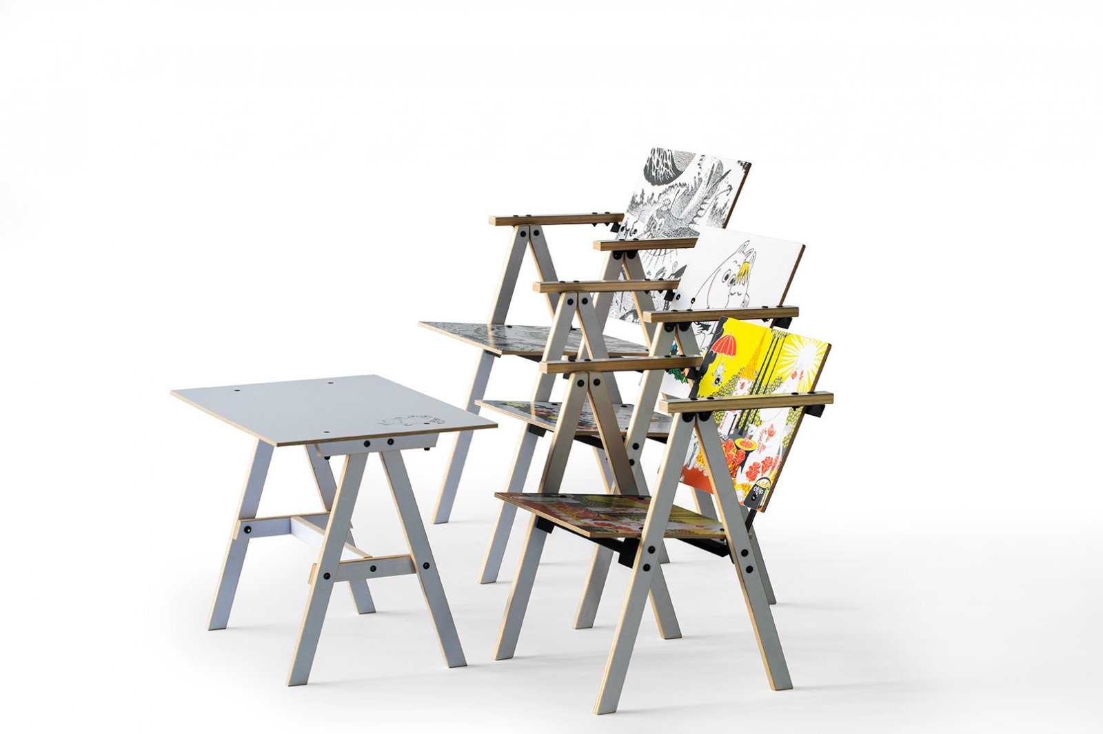 Master Yrjö Kukkapuro created an astonishing Moomin Furniture -line ...