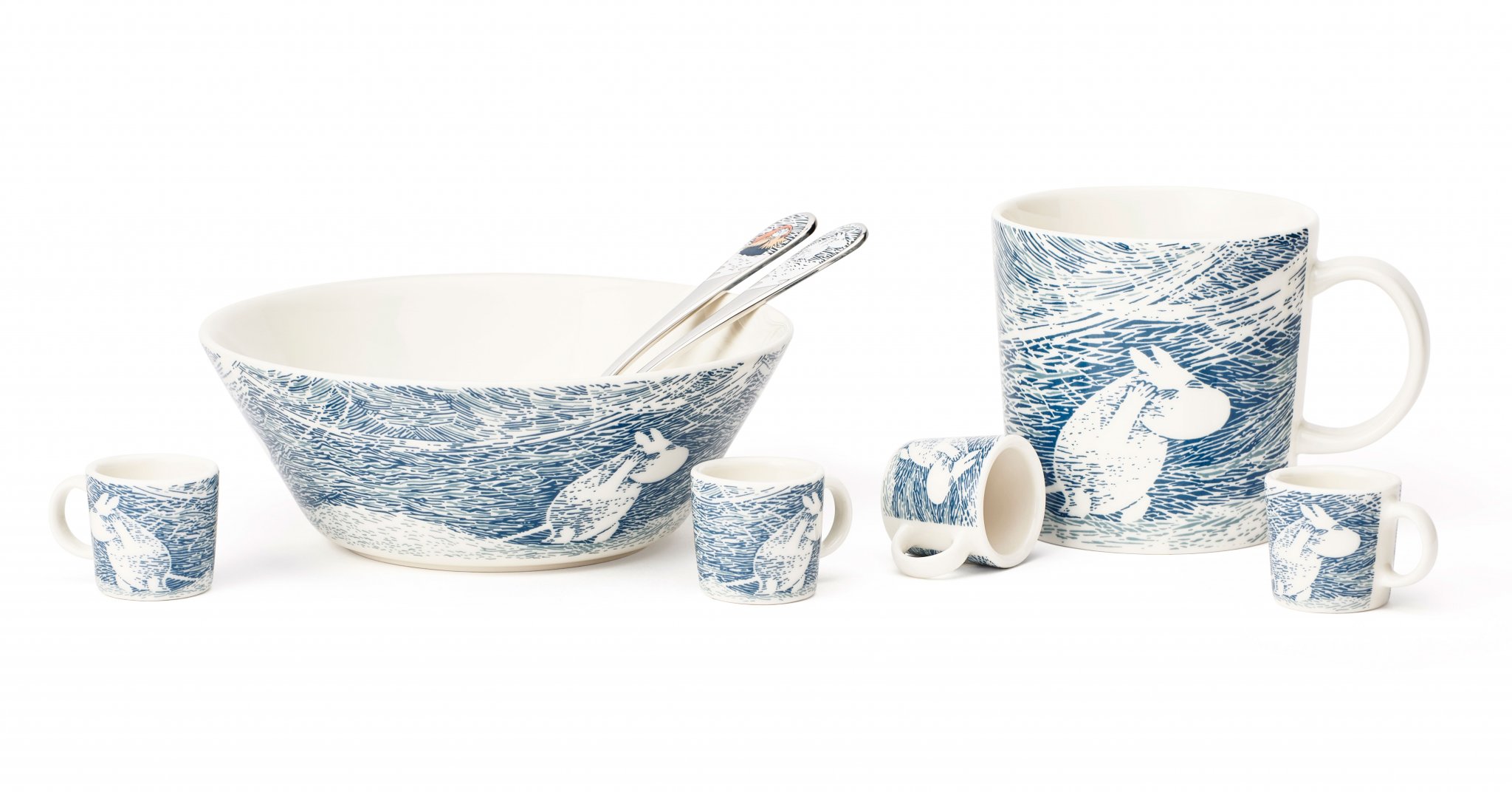 Snow blizzard Moomin mug: do you know where the artwork comes from?