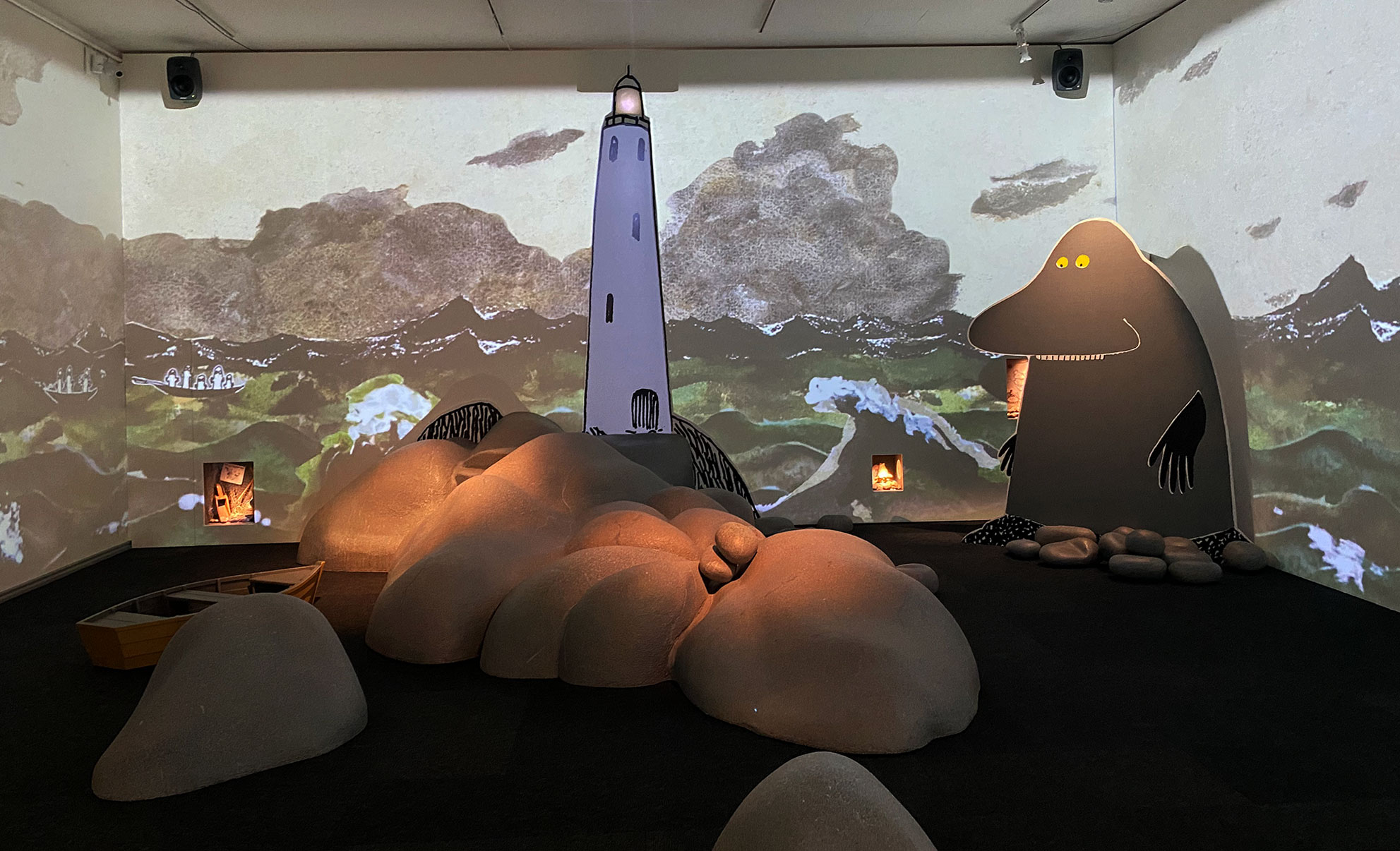 The Moomins 75 exhibition at the National Museum of Finland offers a ...