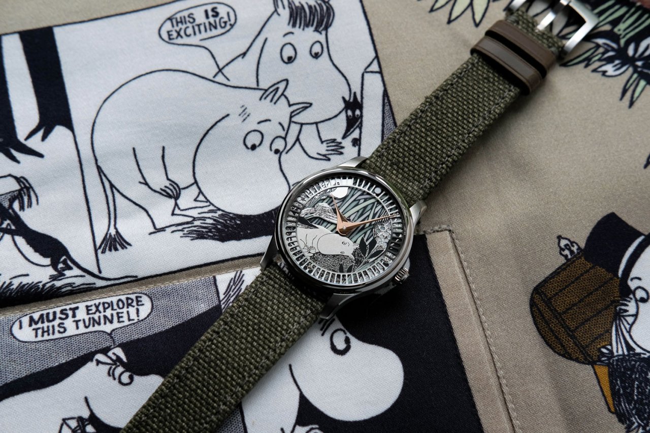 Craftsmanship at its finest: Moomin watches by Sarpaneva