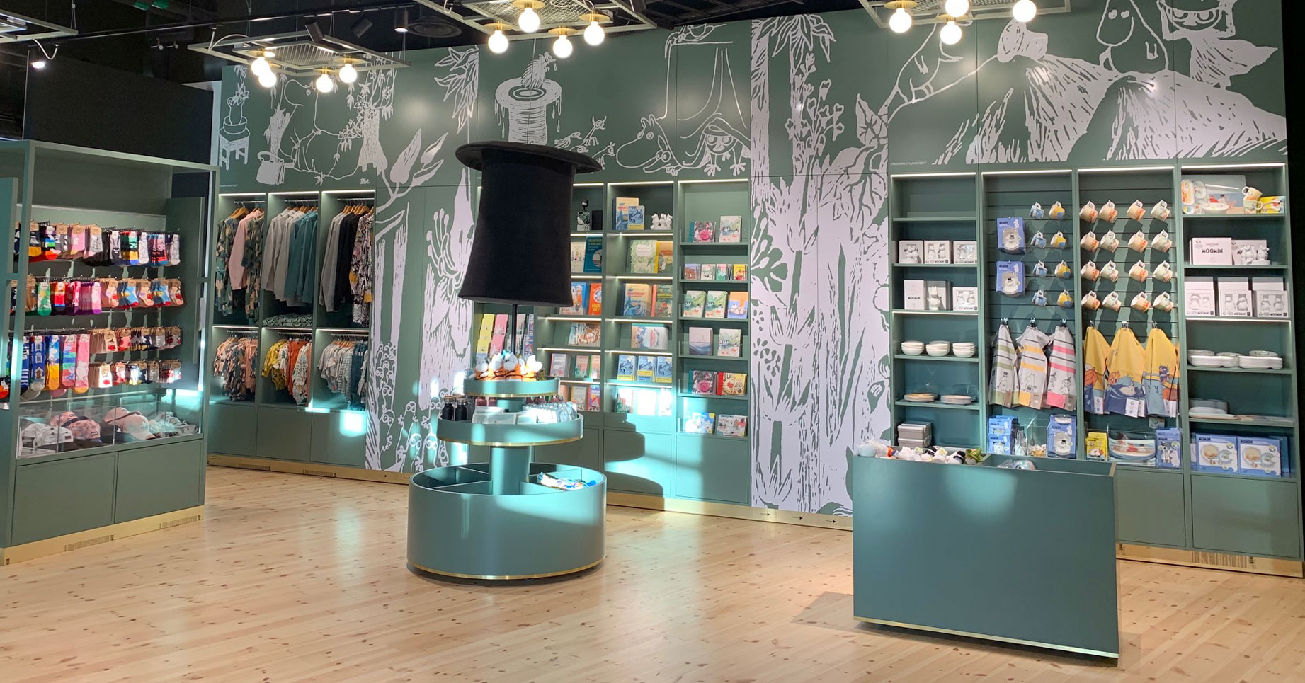 Moomin Shop Funny's Äventyr in Malmö, Sweden: come visit it!