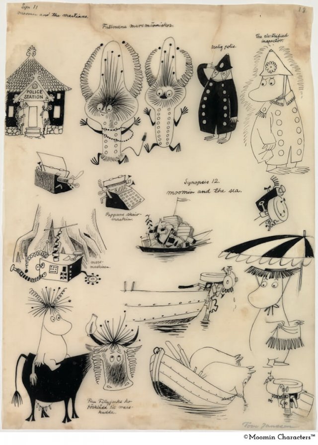 Moomin comics exhibition: discover Moomin comic strips