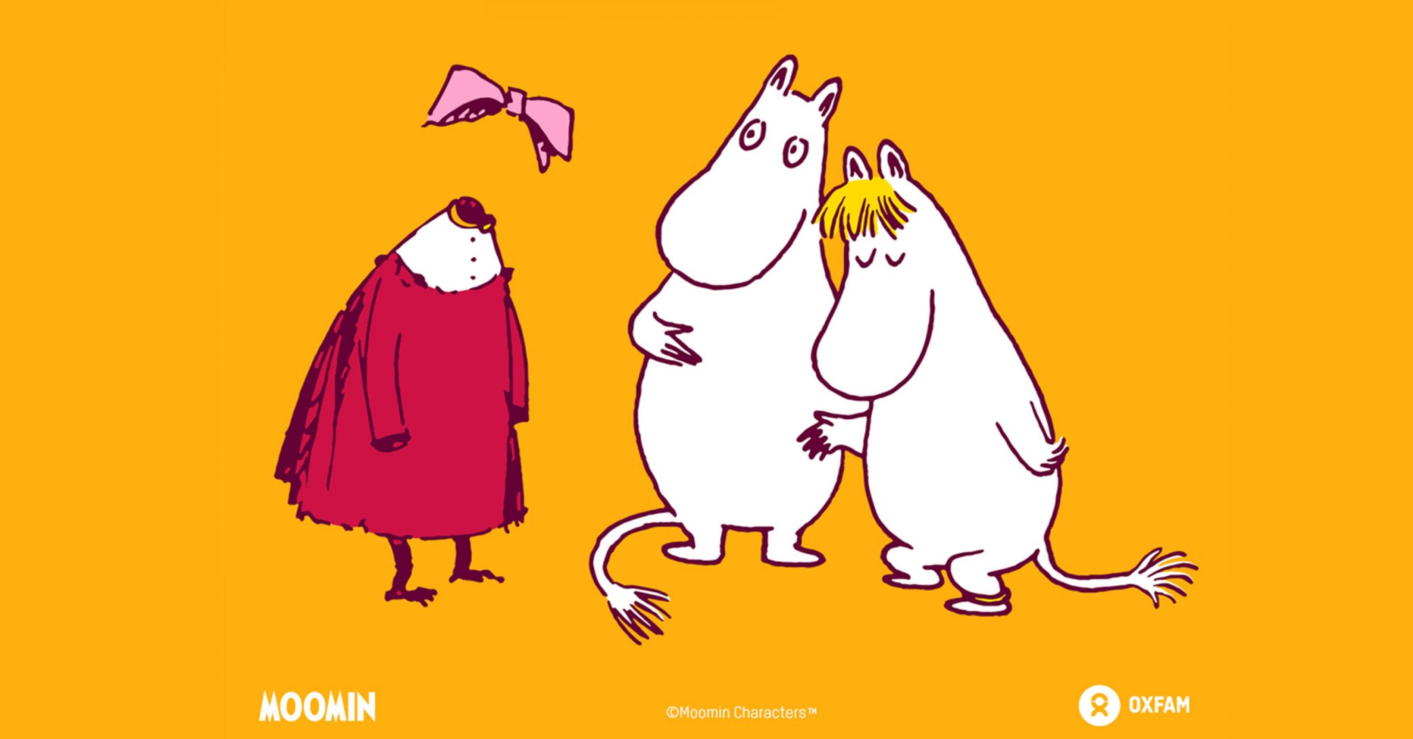 Moomin Characters and partners raise £1,000,000 for Oxfam - Moomin
