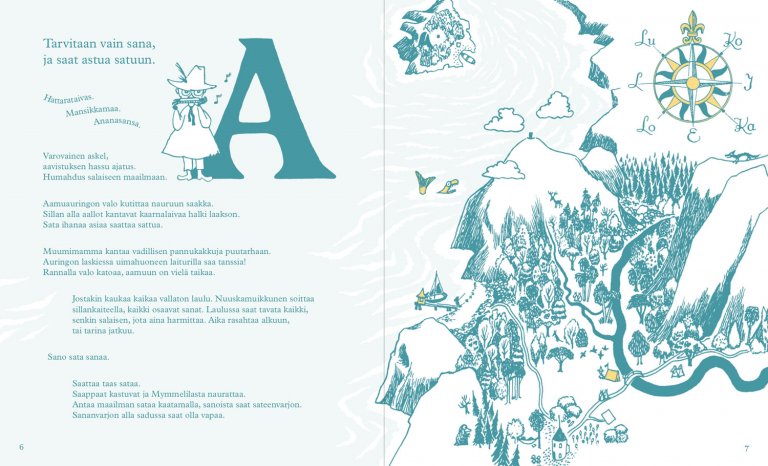 New ABC book celebrates reading and writing with the help of Moomin
