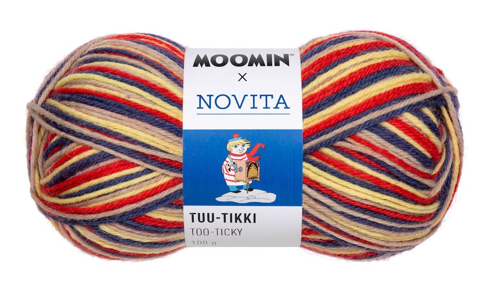 Uudet Novita x Moomin Muumihahmot-langat ovat nyt kaupoissa!