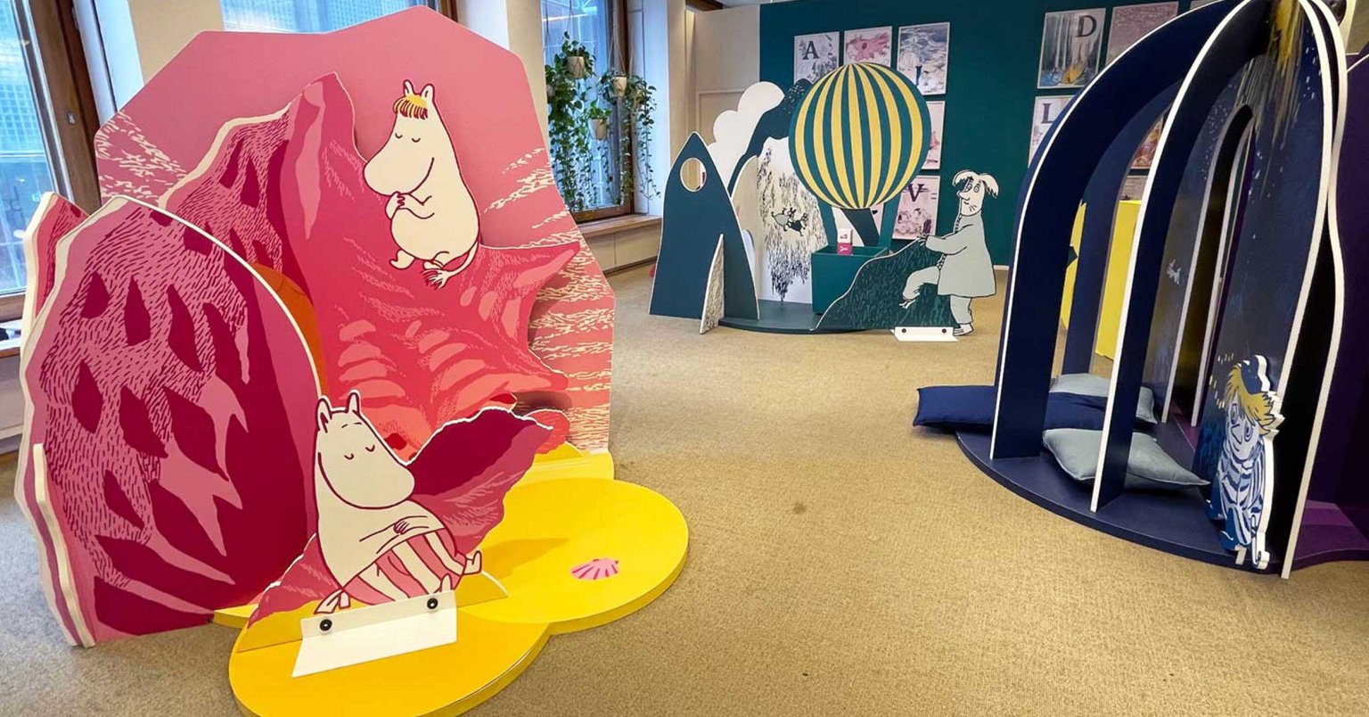 The Moomin ABC Exhibition invites children to learn about emotions