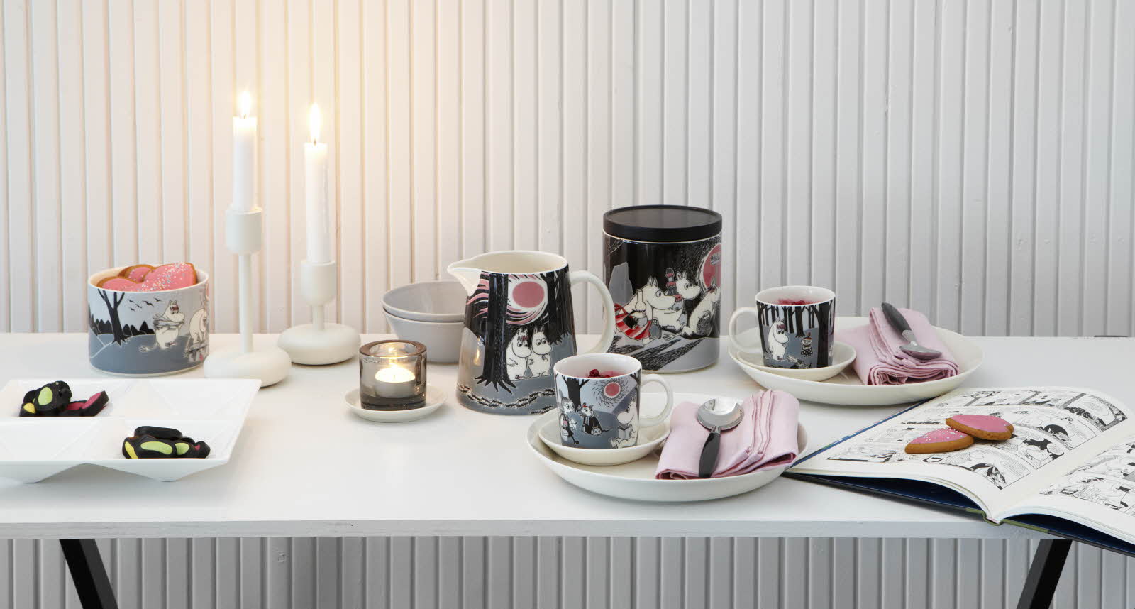 Surprise your loved ones with a Moomin-themed afternoon tea
