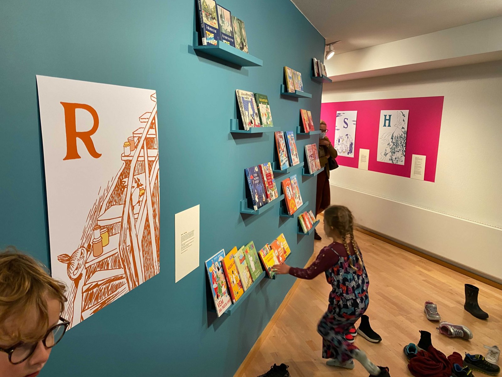 The Moomin ABC Exhibition invites children to learn about emotions